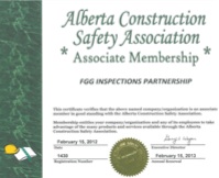 Safety certificate information